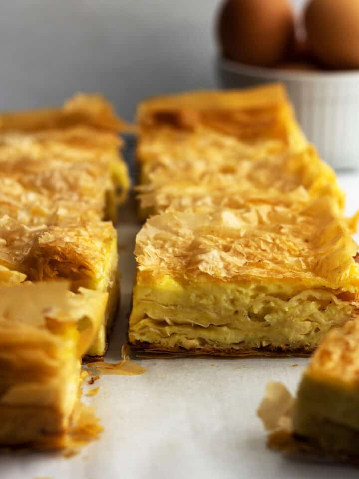 Gibanica - Serbian Cheese Pie - Cookhouse Diary