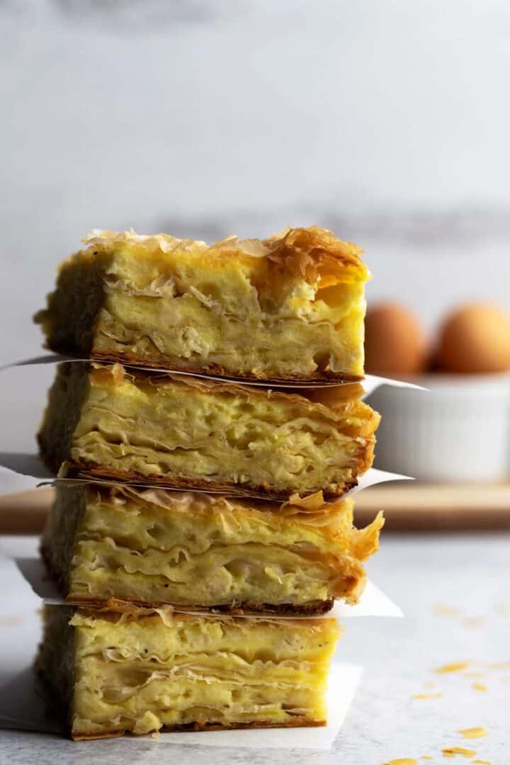 Gibanica - Serbian Cheese Pie - Cookhouse Diary