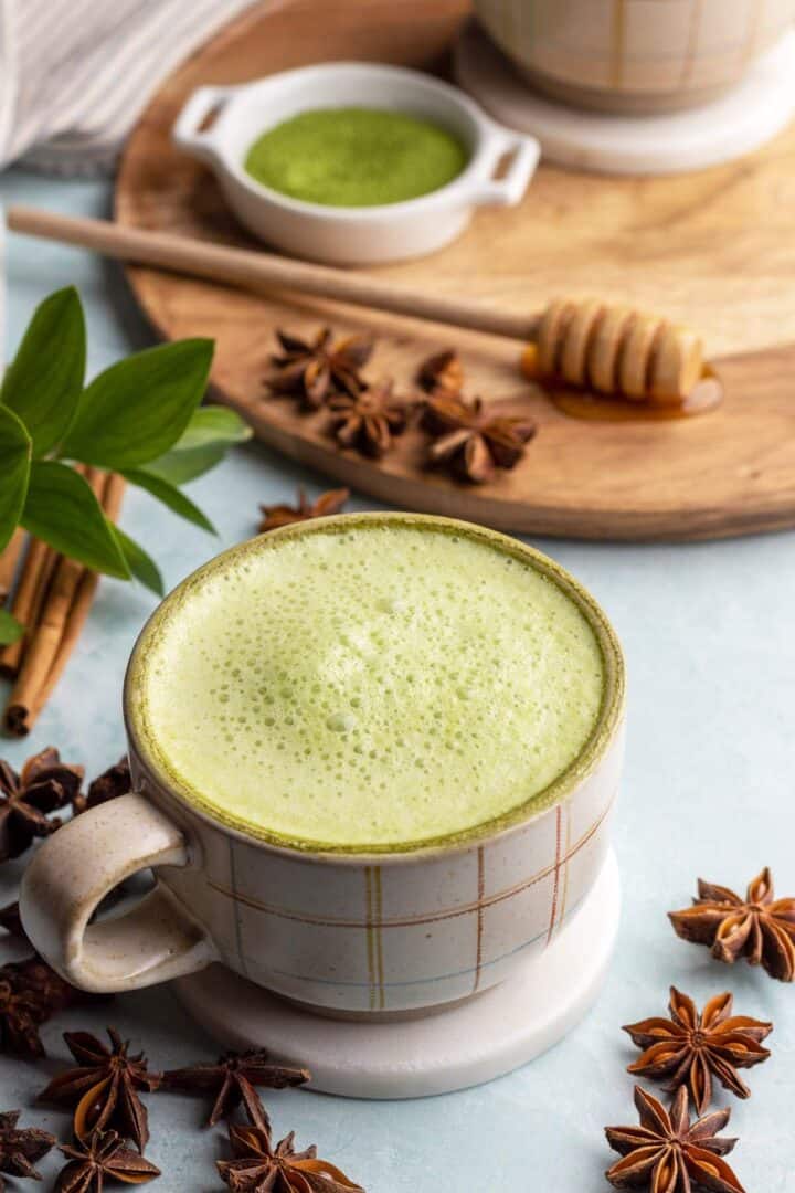 Matcha Chai Latte - Cookhouse Diary