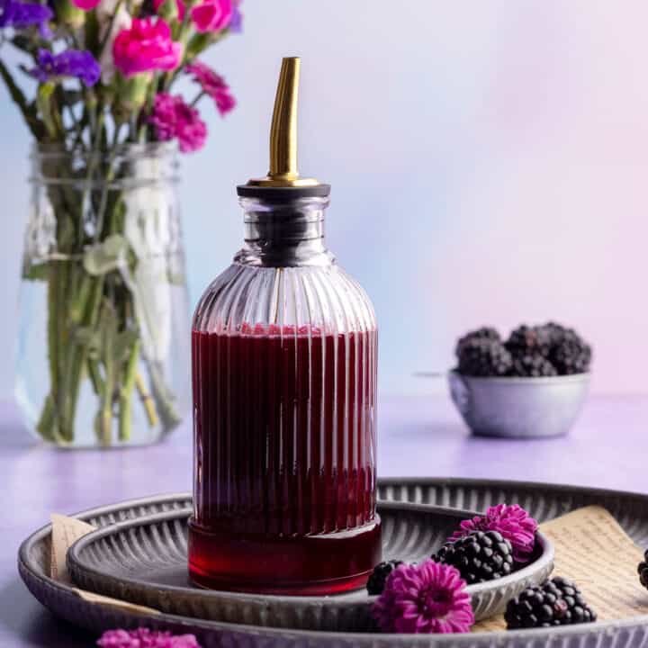 Blackberry Simple Syrup - Cookhouse Diary