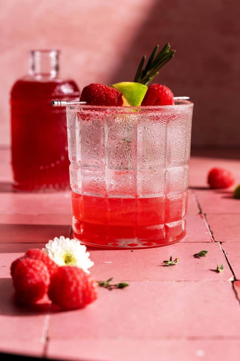 Raspberry Mocktail - Cookhouse Diary