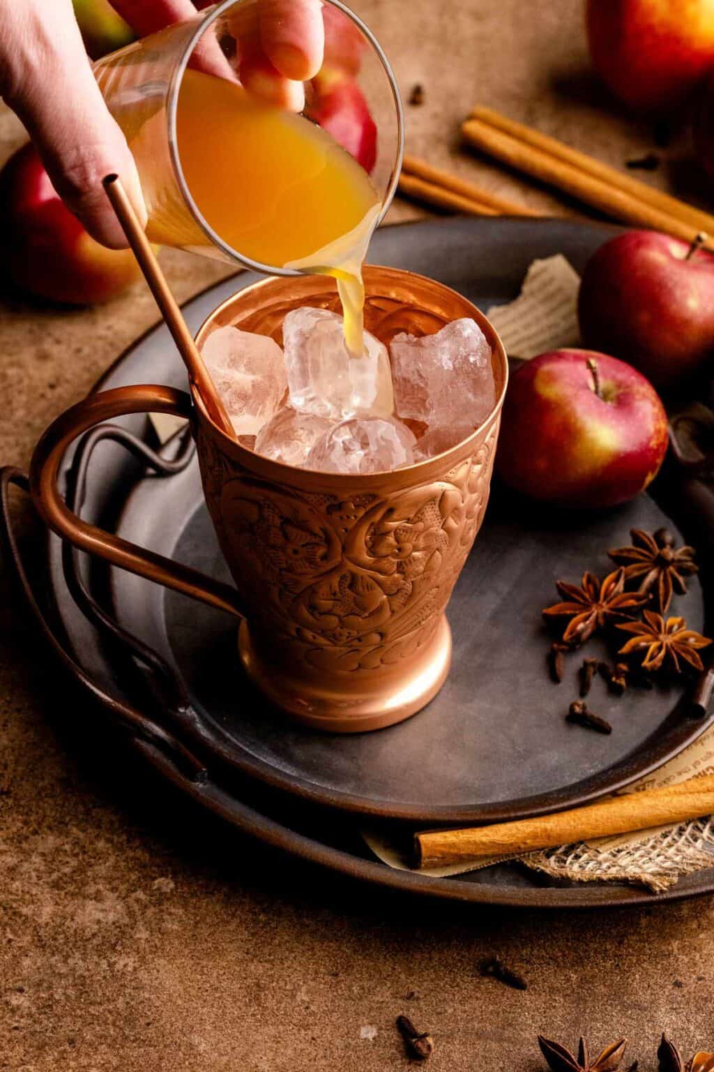 Apple Cider Mule - Cookhouse Diary