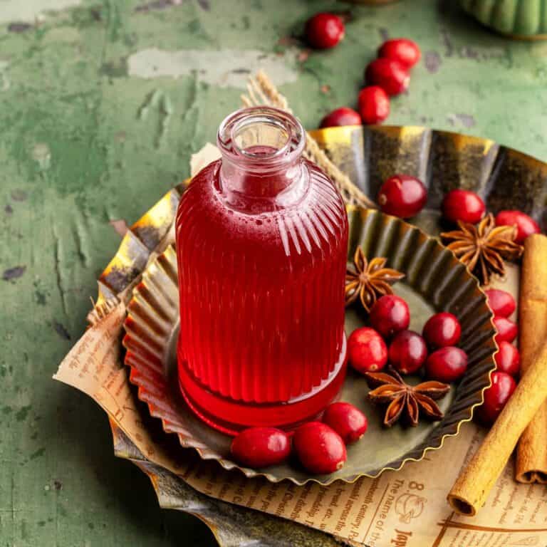 Cranberry Simple Syrup - Cookhouse Diary