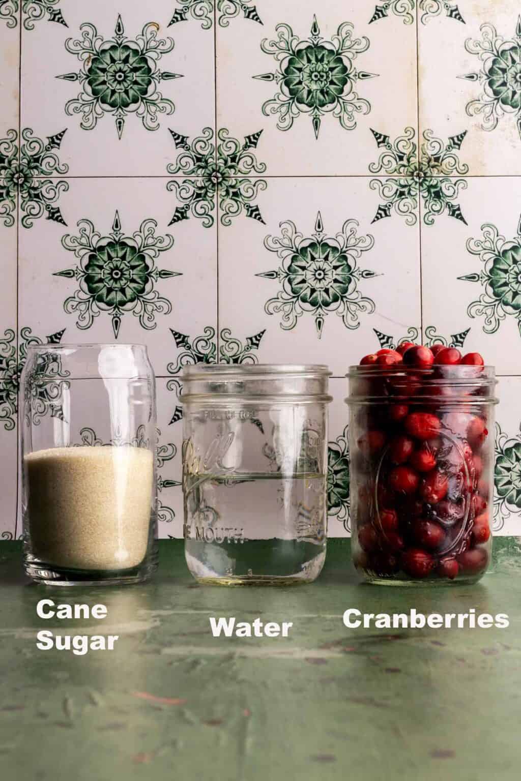 Cranberry Simple Syrup - Cookhouse Diary
