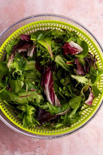 Radish Green Salad - Cookhouse Diary