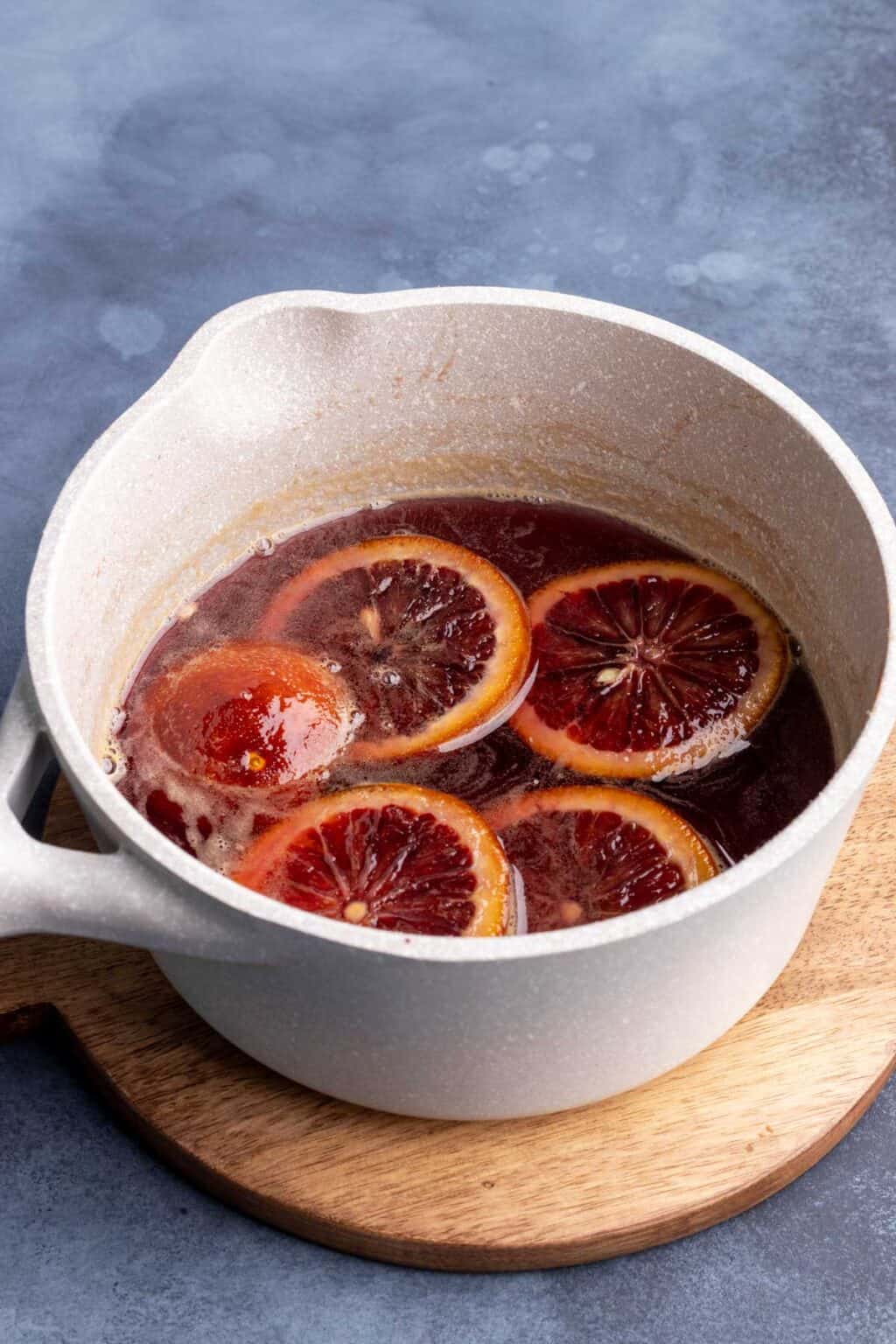 Blood Orange Simple Syrup - Cookhouse Diary
