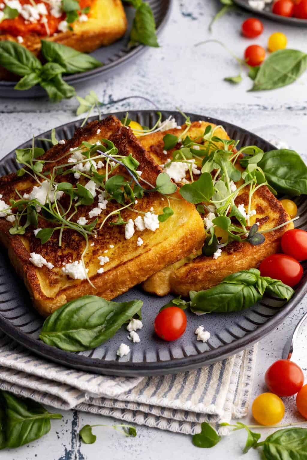 Prženice - Balkan Savory French Toast - Cookhouse Diary